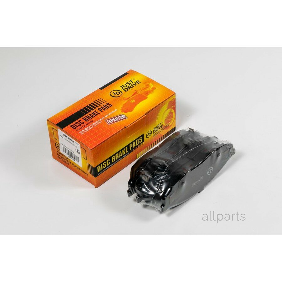 JUST DRIVE JBP0786 Колодки тормозные дисковые передние