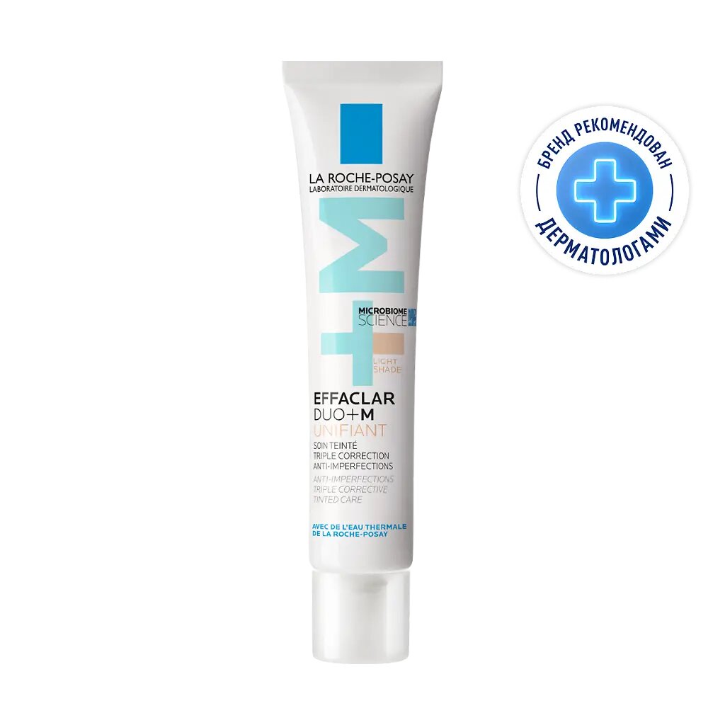 La Roche-Posay Effaclar DUO+M Крем-гель тонирующий против несовершенств 40 мл