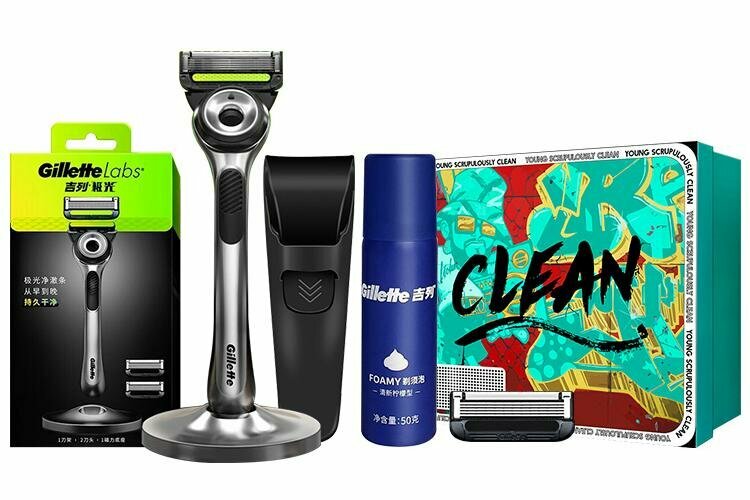 Набор для бритья мужской Gillette Labs 13383057