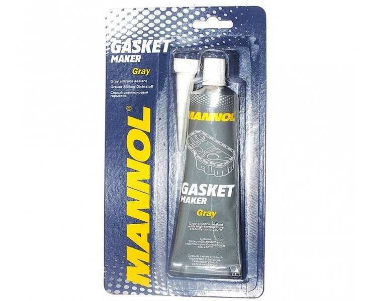 Герметик прокладок серый высокотемперат. силиконовый 85г Gasket M