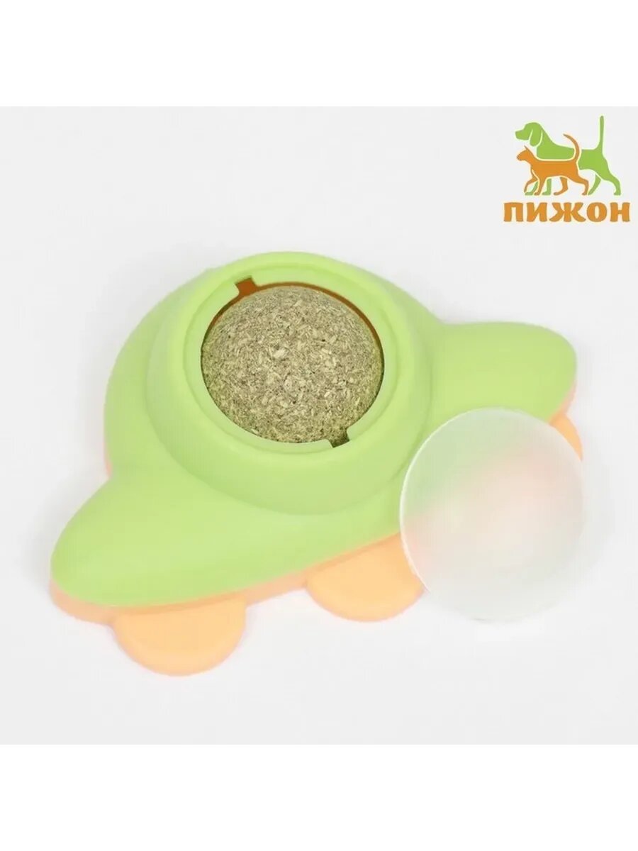 Игрушка-лекомство для кошек с мятой "НЛО"