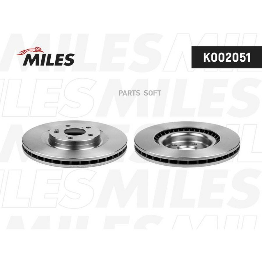 MILES K002051 Диск тормозной передний HAVAL DARGO/DARGO X ()