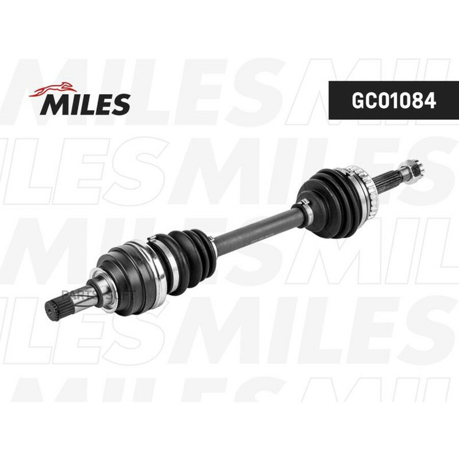 MILES GC01084 Привод в сборе OPEL CORSA 1.2-1.7D 93-01 лев. (ABS) ()
