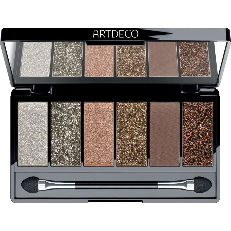 Сверкающая палетка Artdeco Glittery Eyeshadow Palette, тон 3, 6x 1,6 г