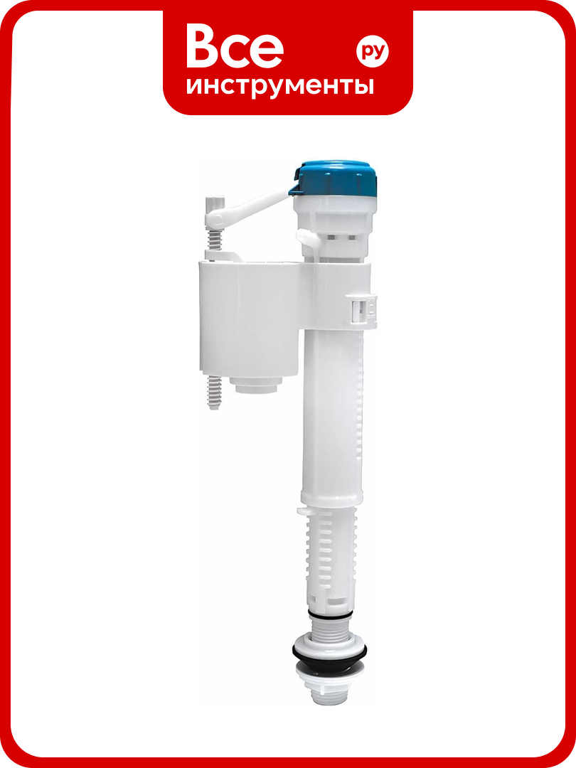Впускной клапан IDDIS нижний подвод F012400-0007, пластик, из качественного ABS-пластика