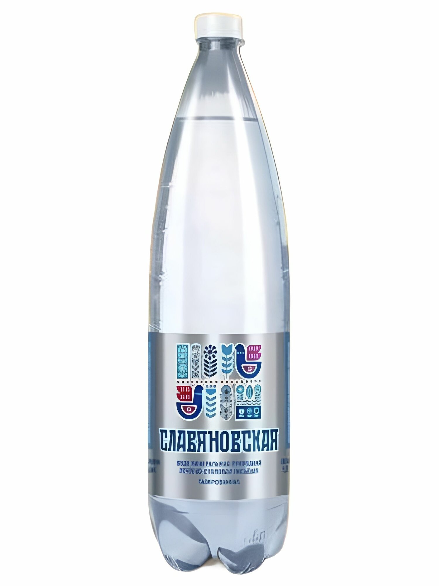 Вода минеральная Славяновская, 6 шт по 1,5 л