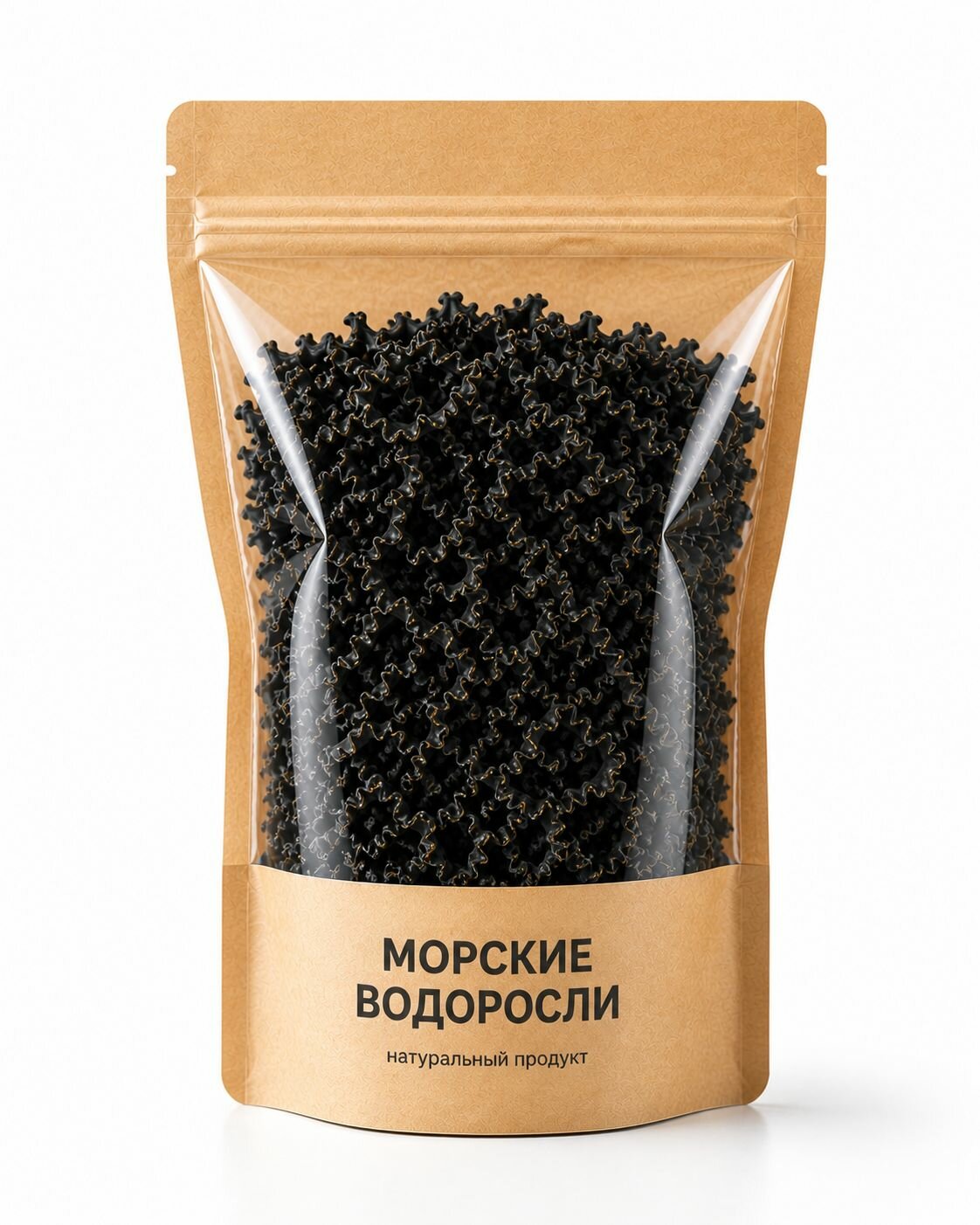 Водоросли вакаме сушёные 100 г, морская капуста, источник йода, для салатов и мисо супа