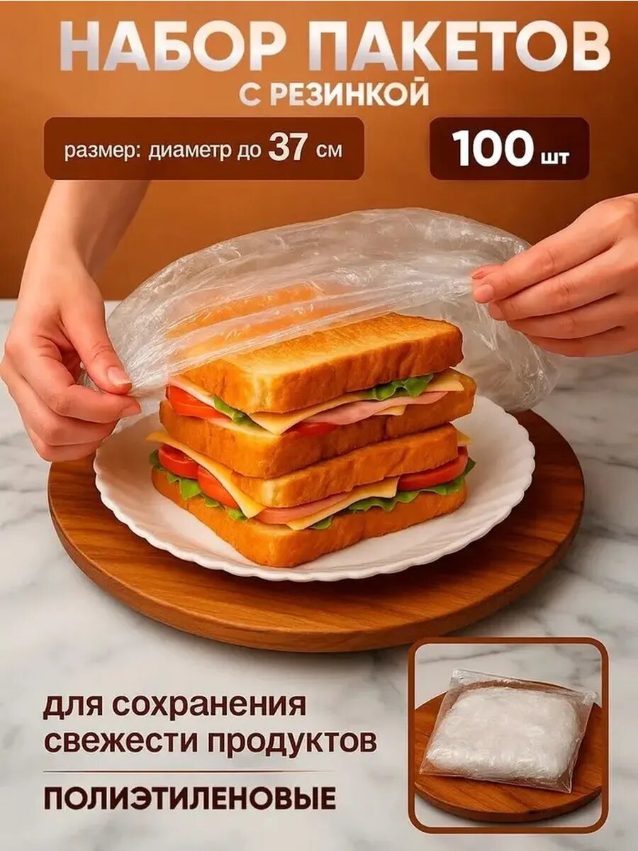 Пакеты для хранения и приготовления продуктов