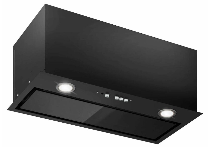 Вытяжка встраиваемая CUBE 60P-1000 черный ELIKOR