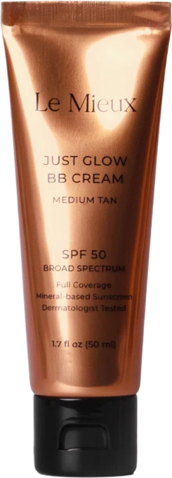 Le Mieux BB Крем для лица, с оттенком среднего загара SPF50 Just Glow BB Cream Medium Tan 100ml