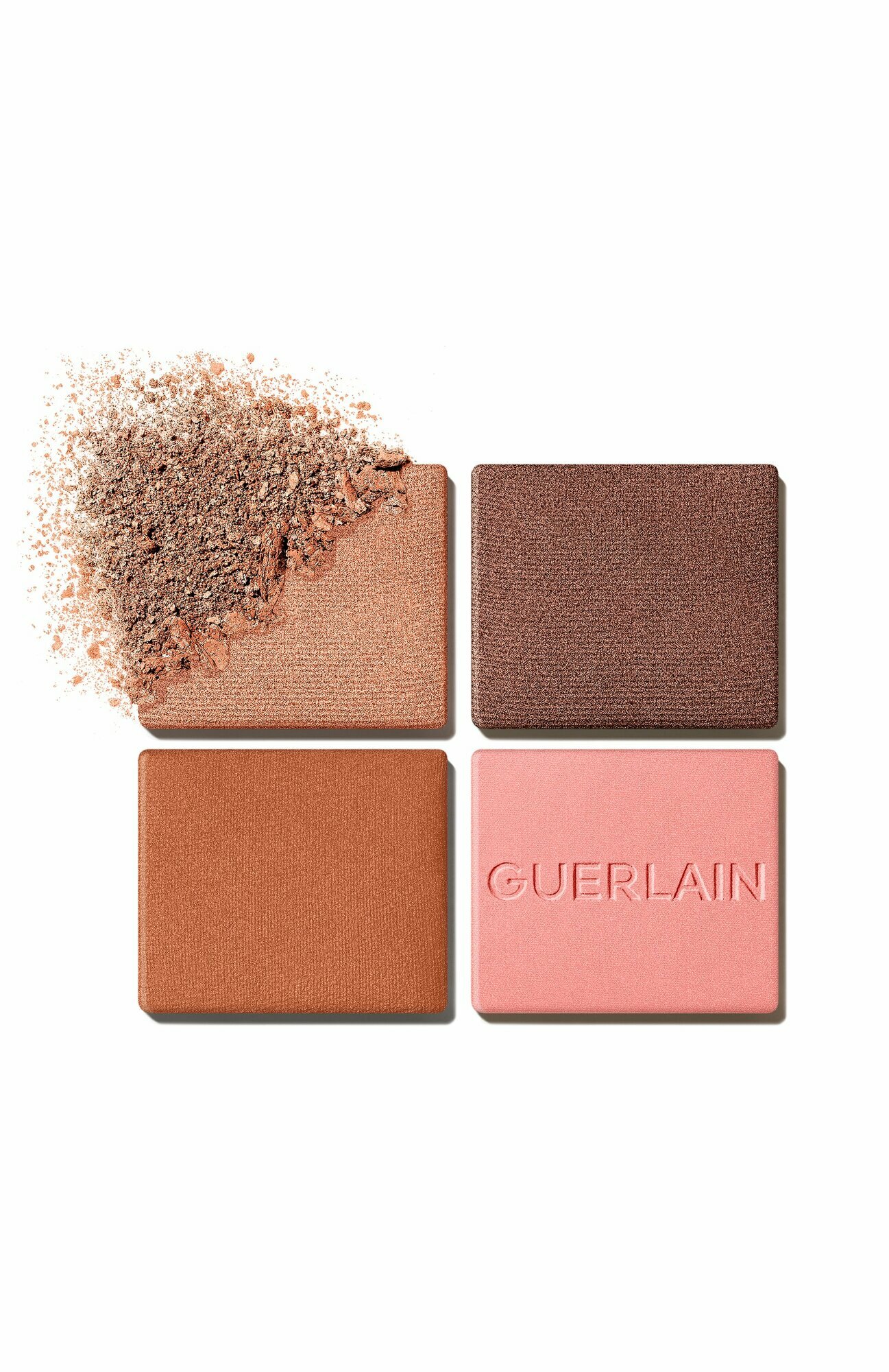 Тени для век Ombres G, оттенок 129 Медовый янтарь (4x1,5g) Guerlain