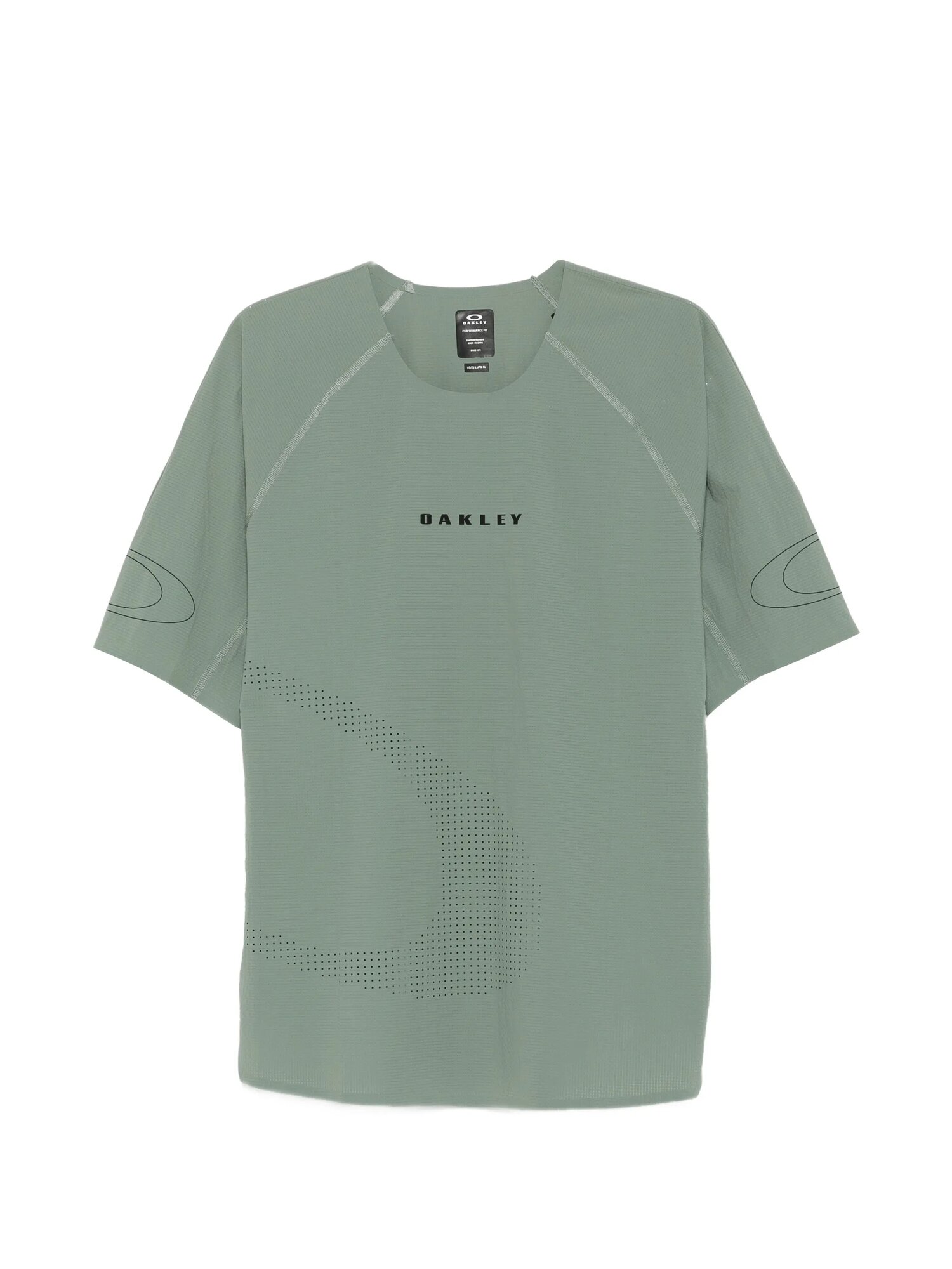 Футболка Logo-print raglan-sleeve T-shirt