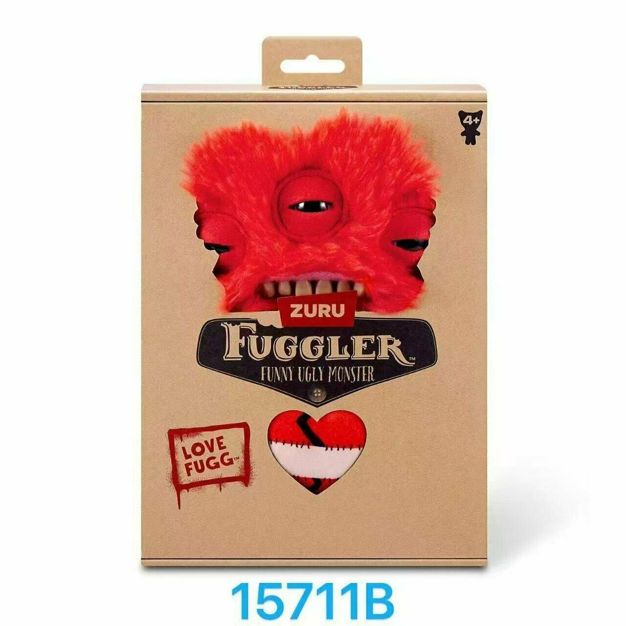 Spin Master Zuru Fuggler Funny Ugly Monsters Plush Toy / Детская Мягкая Плюшевая Игрушка Heartbreak Love Monster