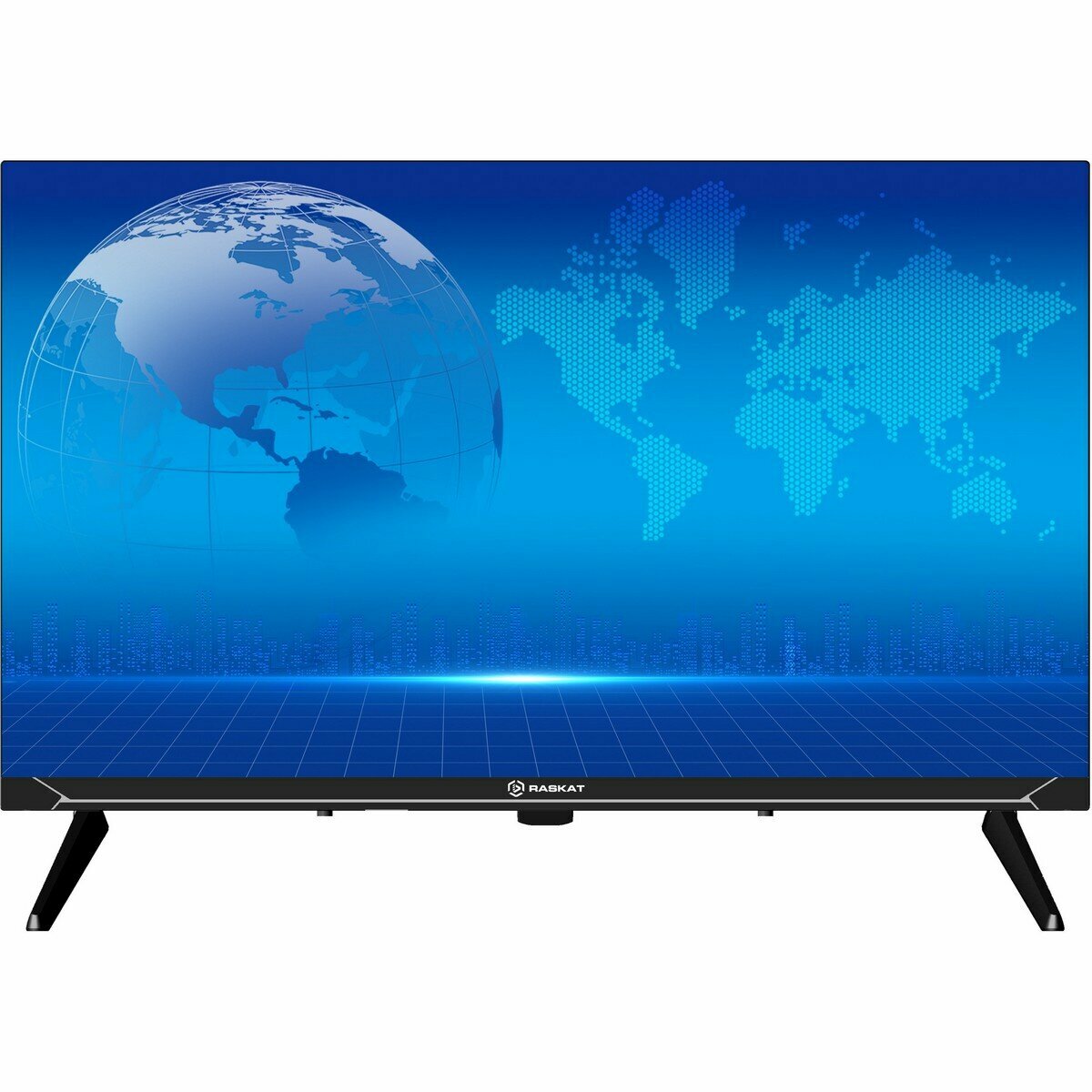 Телевизор LED Raskat 24H1200B, 24", HD (1366×768), 60Гц, Черный (24H1200B)