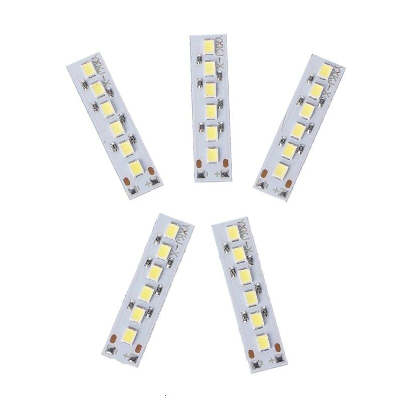 LED-светильник постоянного тока, 5 шт, Белый