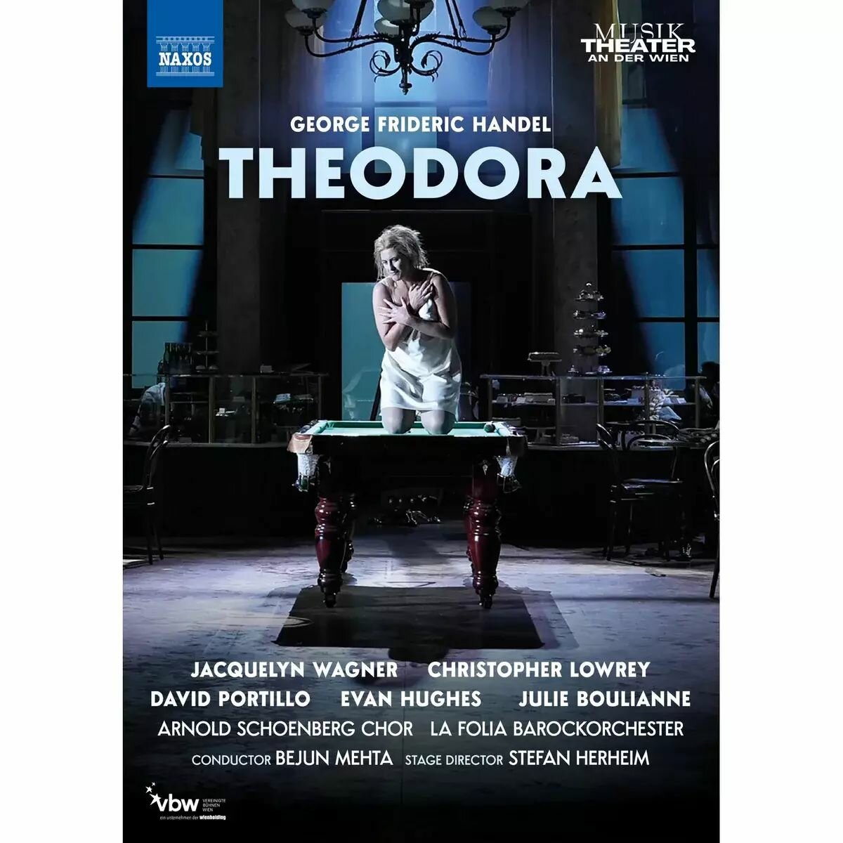 DVD-видео Handel: Theodora (Musik Theater an der Wien, 2023) DVD NEW