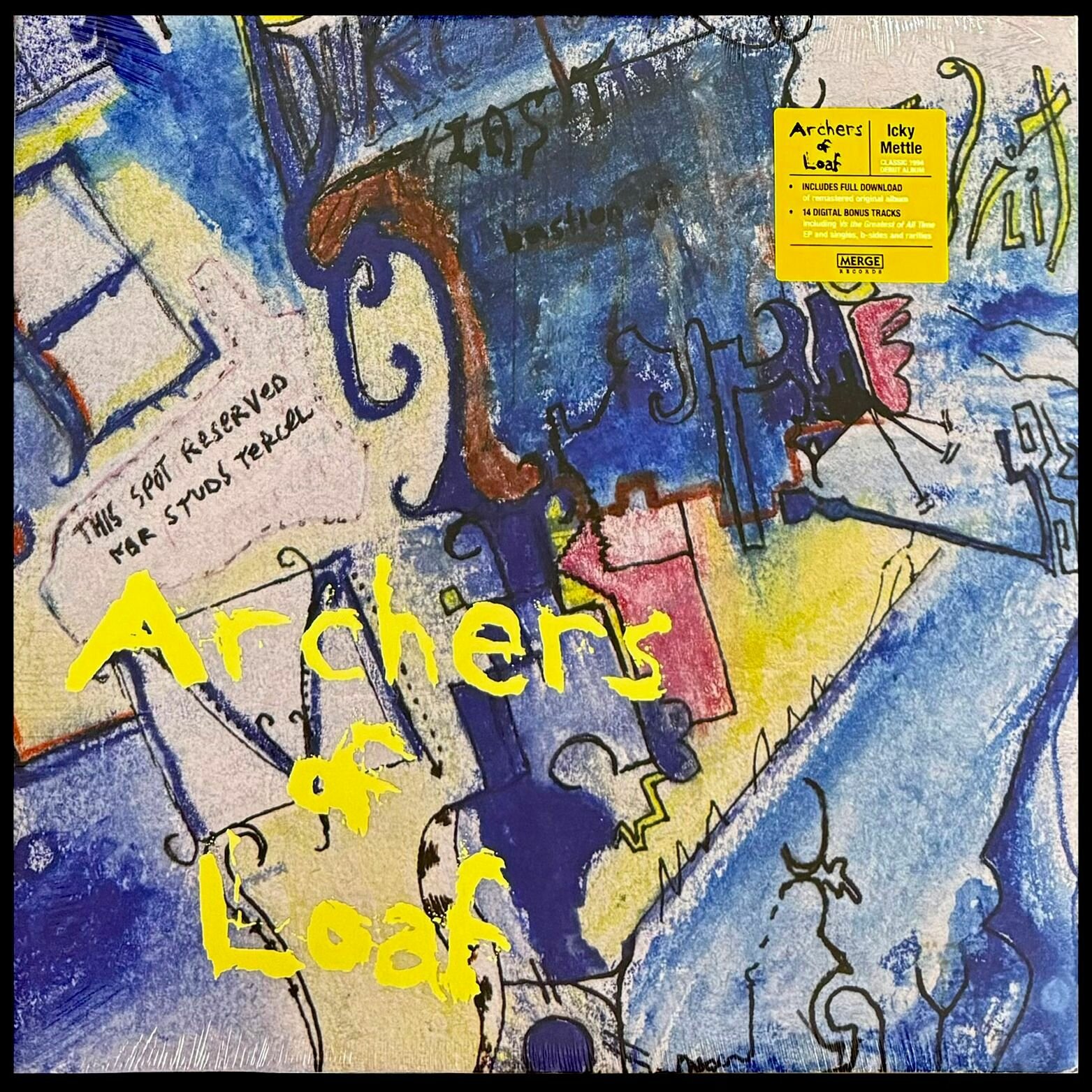 Виниловая пластинка Archers Of Loaf - Icky Mettle (LP, 2011, Merge Records)