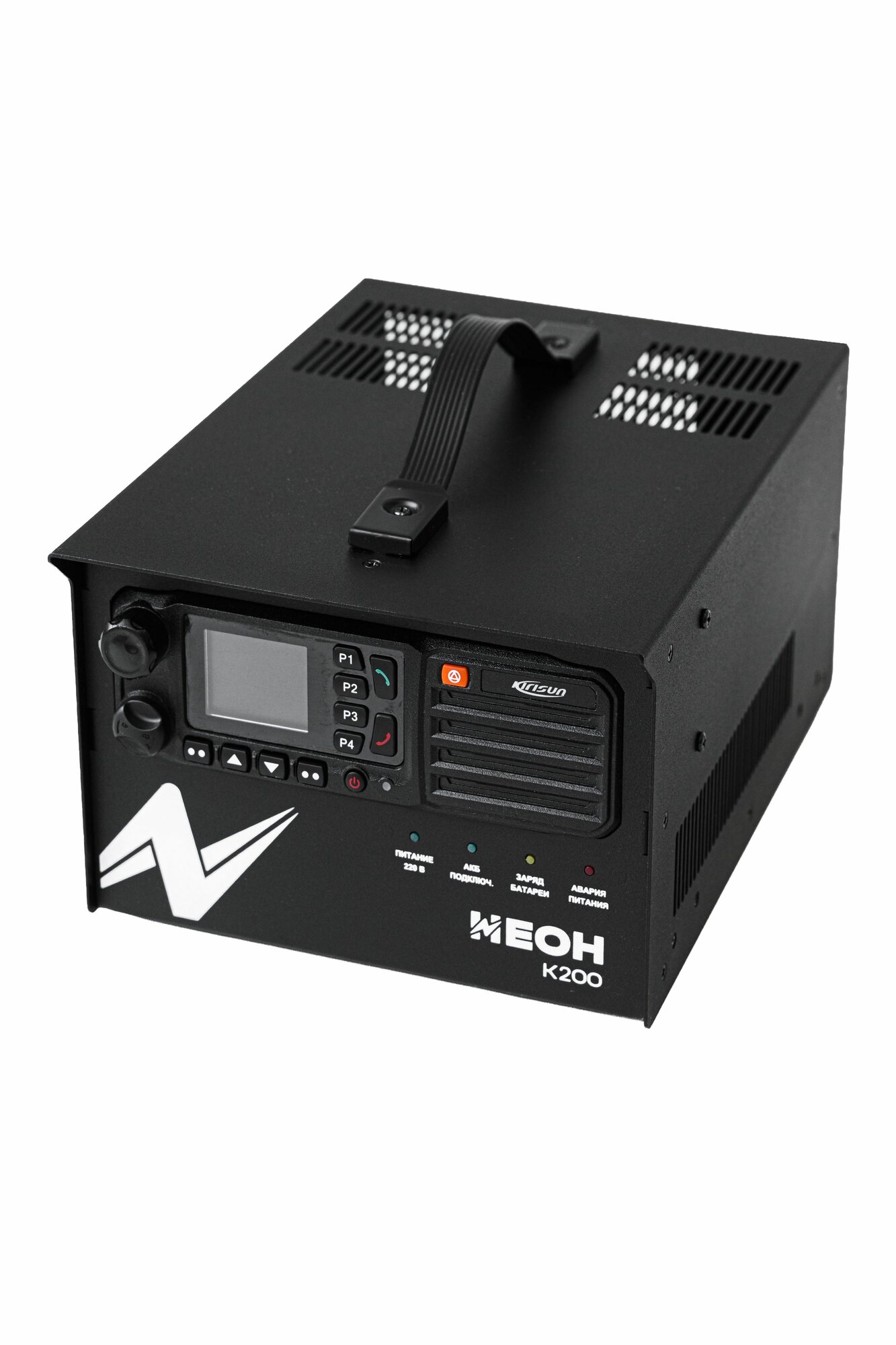 Ретранслятор мобильный одночастотный неон К200, UHF, 50 Вт