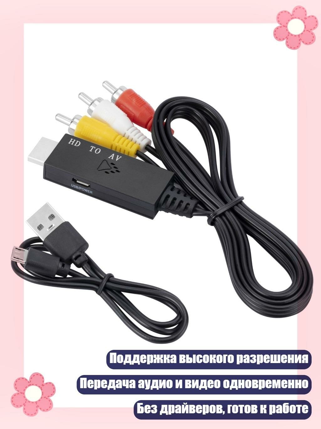 Адаптер HDMI–RCA