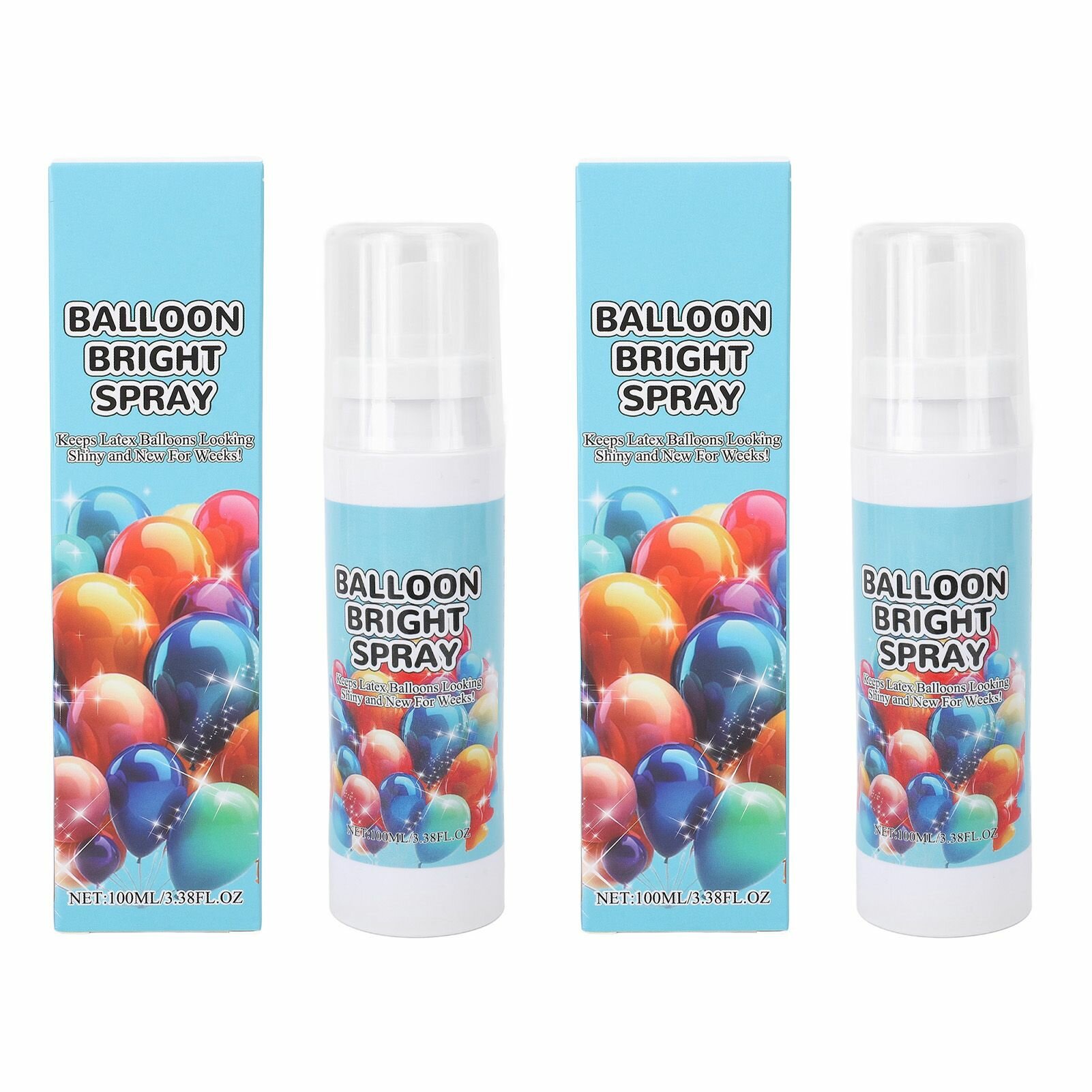 Спрейглянец 100ML для шаров 2 шт
