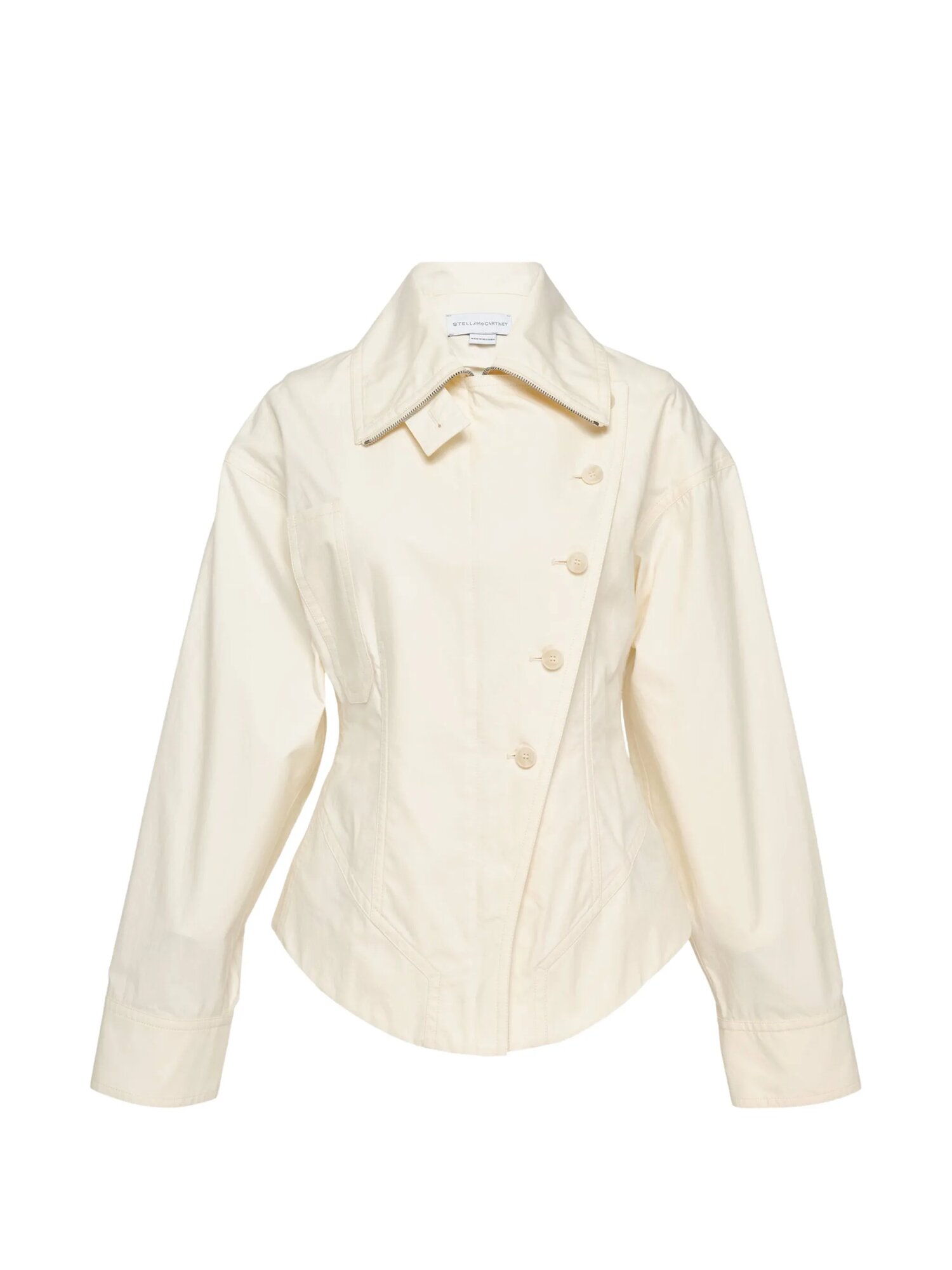 Пиджак Asymmetric-fastening fitted jacket