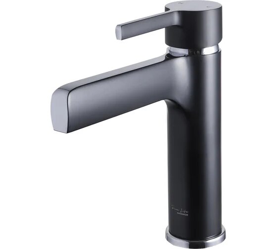 Смеситель для умывальника "Maxonor PURE LIFE" PL1093-7 черный