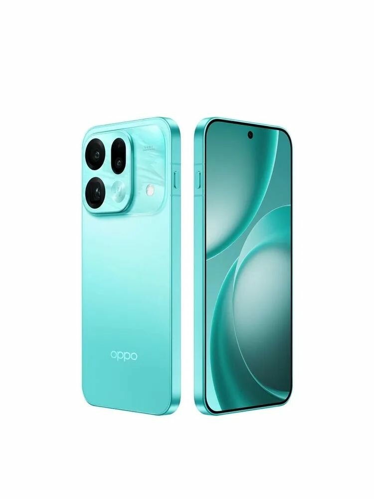 Смартфон OPPO Find X9s Pro 5G 16/512 ГБ, Nano-SIM, бирюзовый