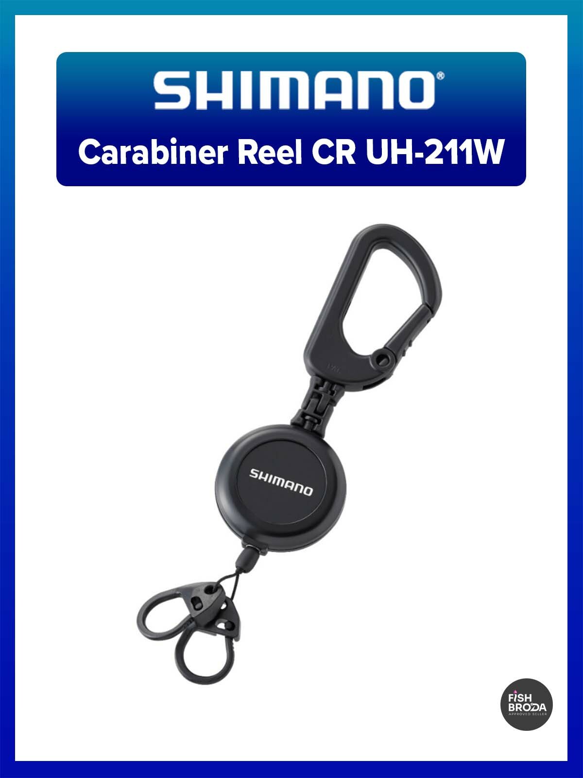 Ретривер Shimano Carabiner Reel CR UH-211W Black