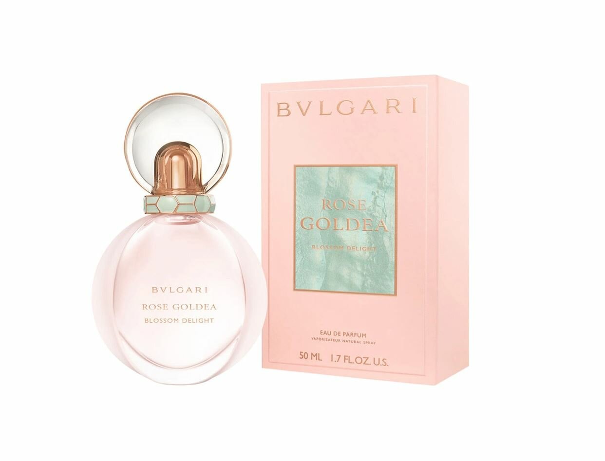 Парфюмерная вода Bvlgari Rose Goldea Blossom Delight 50 мл, цветочная