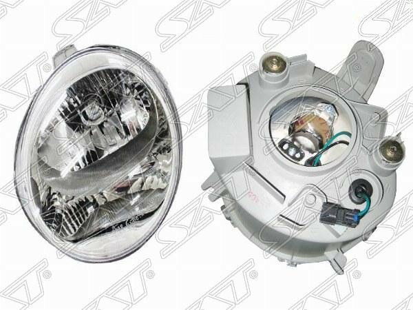 Фара SAT ST-222-1120R Daewoo Matiz 00-15 справа/ Ручная регулировка/ модель 00-11