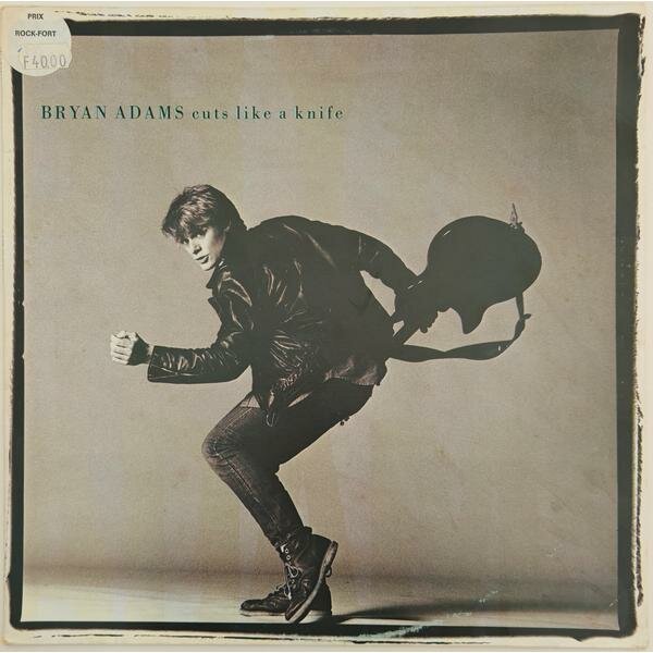 Винтажная виниловая пластинка BRYAN ADAMS - CUTS LIKE A KNIFE