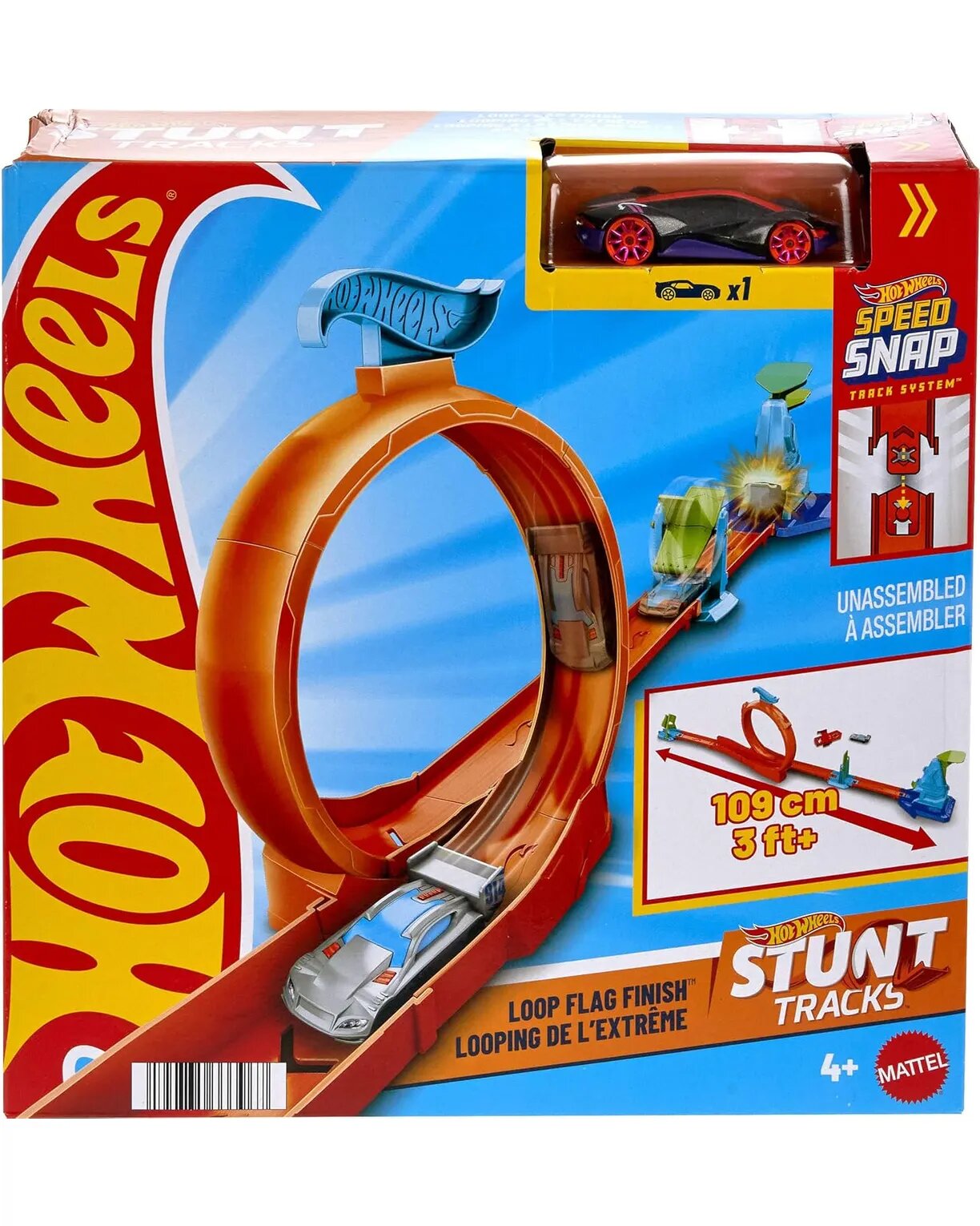 Трек Hot Wheels Гараж трюков JHK77