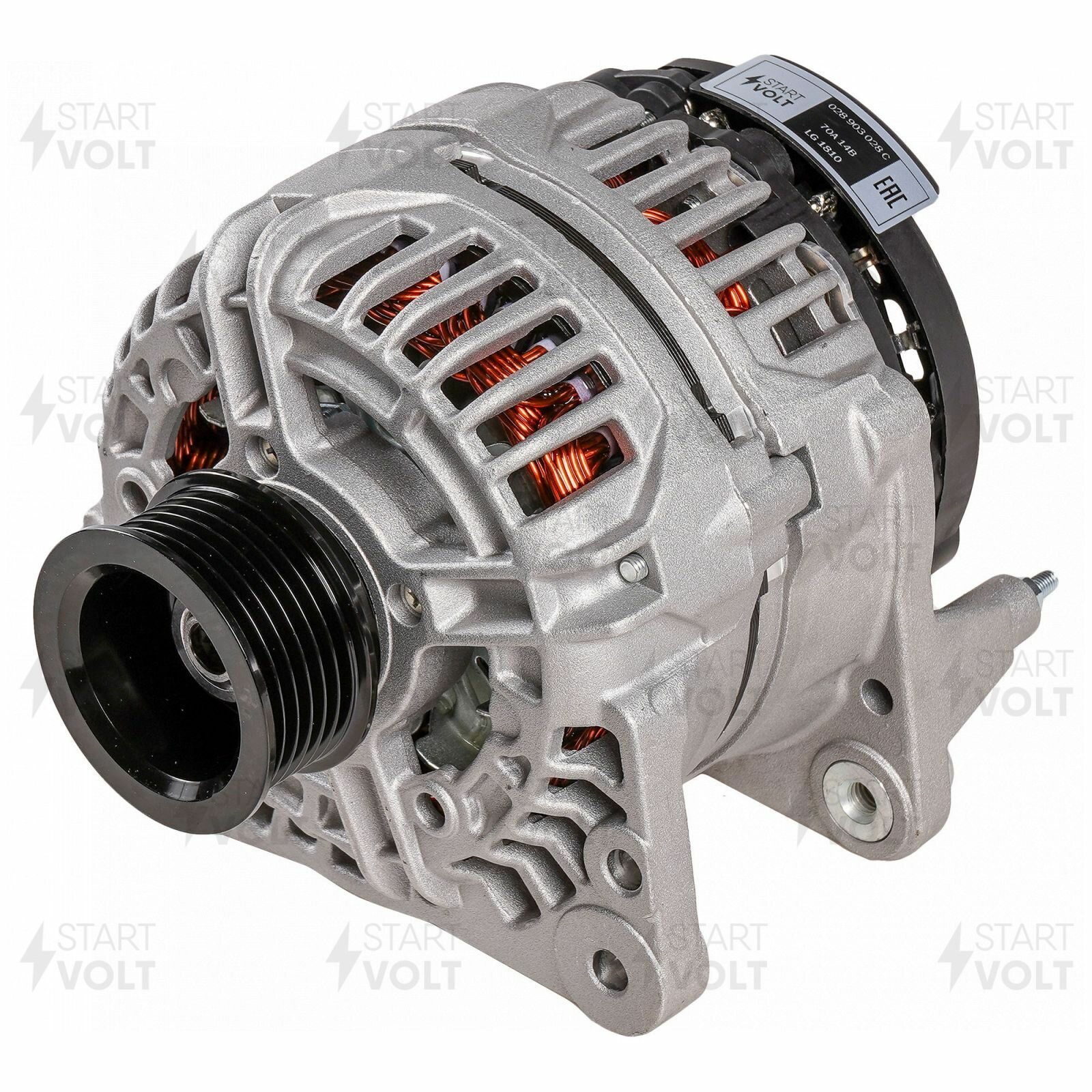 Генератор для а м VAG Octavia I 00- 1.6i 1.8T Golf IV 00- 1.4i 1.6i 70A STARTVOLT LG 1810