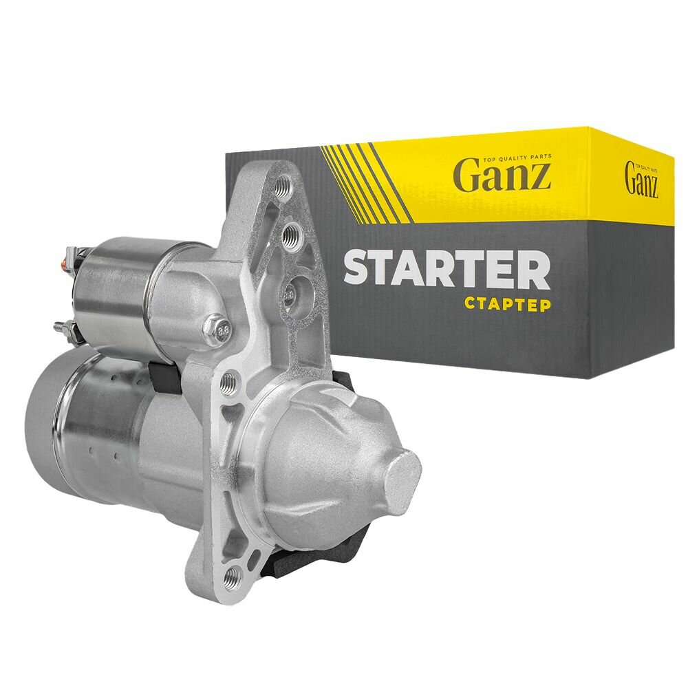 Стартер 12V 1,2kW z 10 для Vesta 15- XRay 16- RENAULT Duster 10- H4M GANZ GIP14034