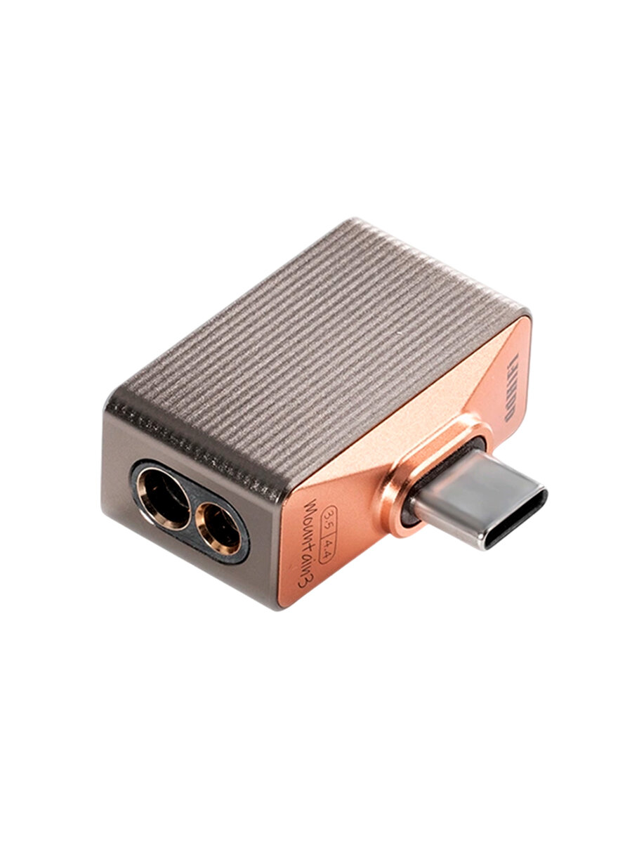 DdHifi TC44Pro M3, золотистый, портативный усилитель для наушников и ЦАП