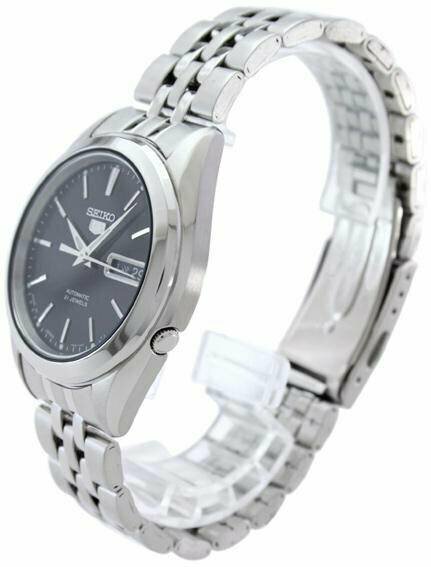Наручные часы SEIKO SEIKO 5, серебристый/черный — фото 1