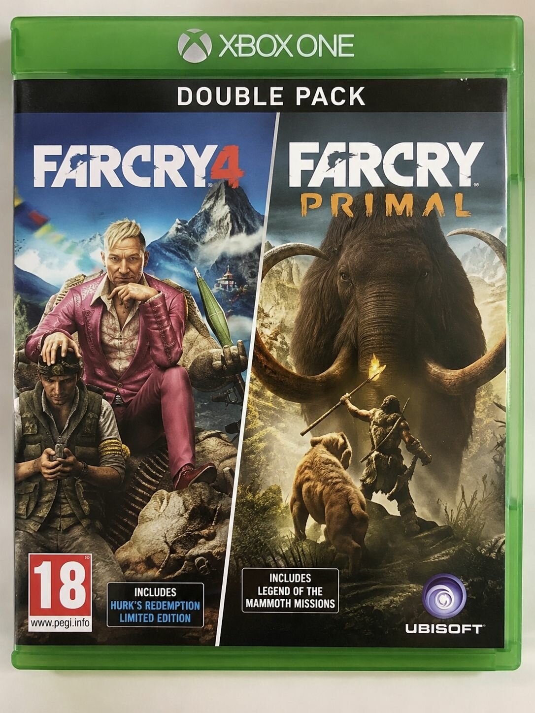 Xbox One игра Far Cry 4 + Far Cry Primal русская версия