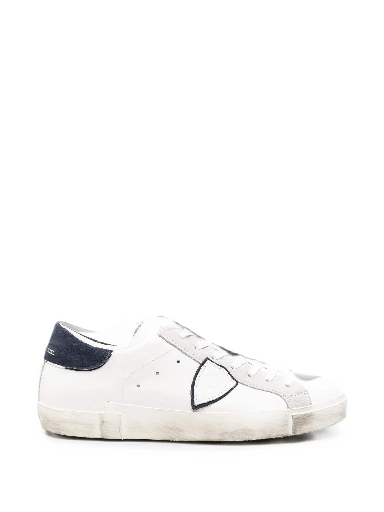 Кроссовки Distressed leather sneakers