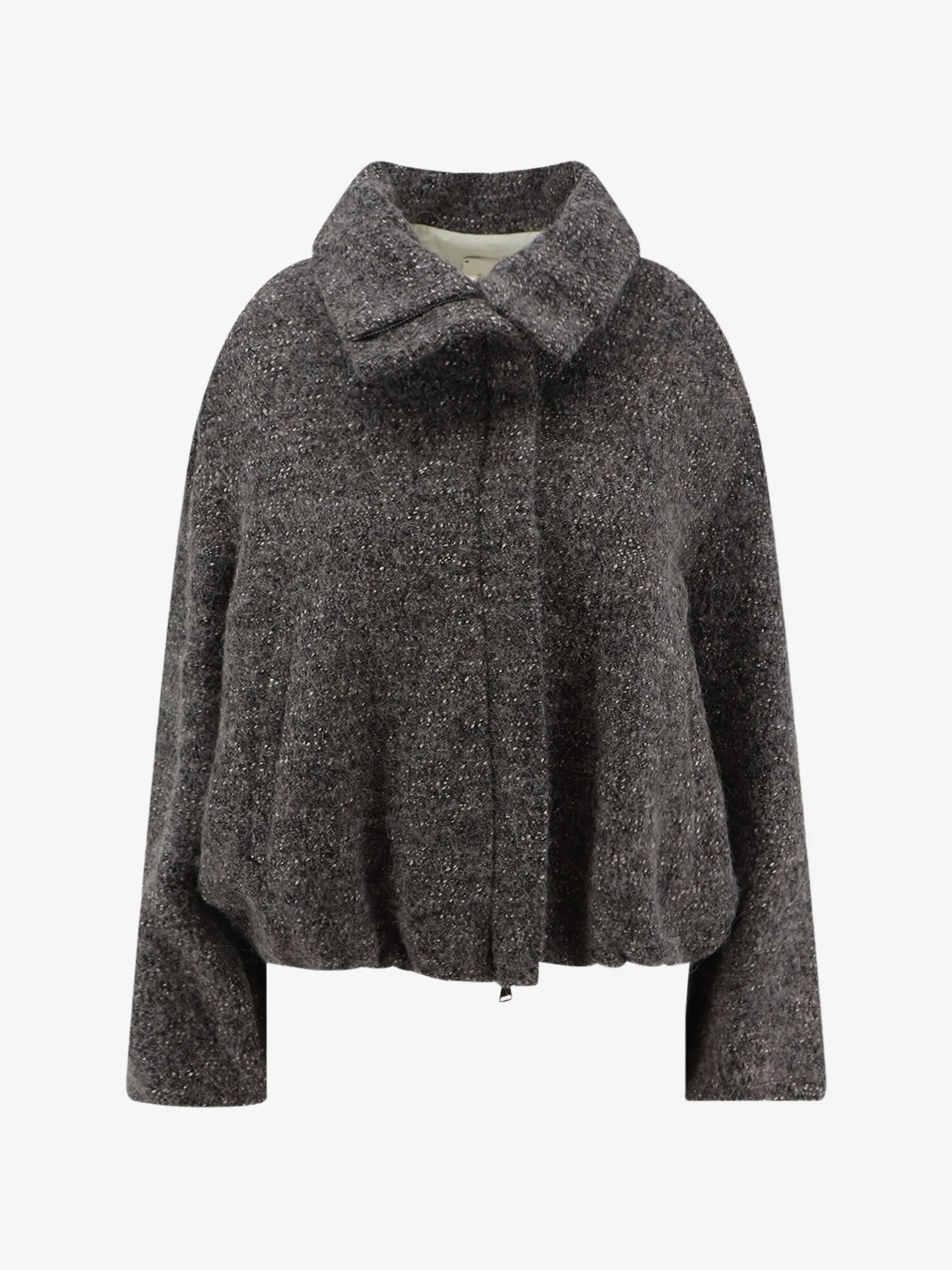 Куртка Alysi High-collar wool tweed jacket