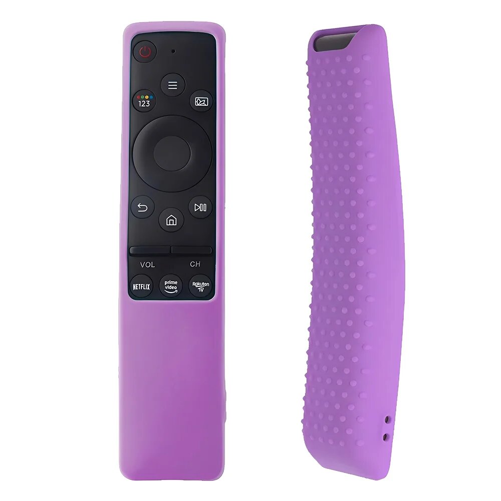 Чехол MRSVI Soft Glow для пульта Samsung Фиолетовый, Luminous Purple