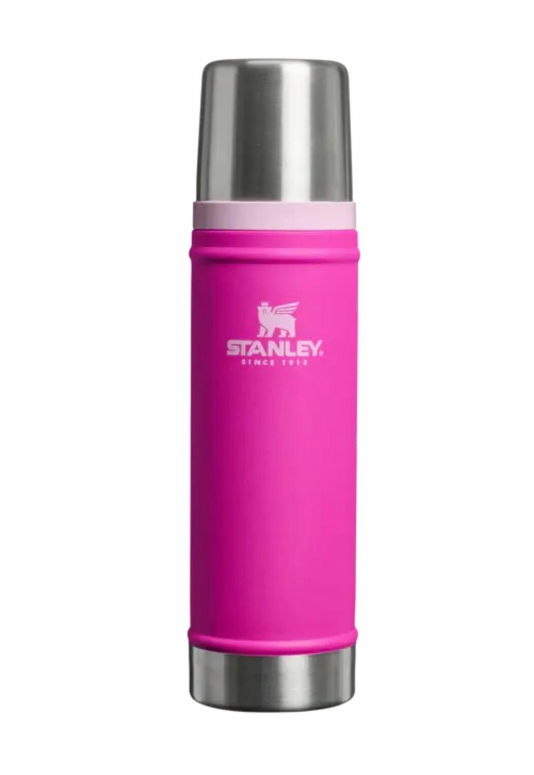 Термос Stanley Classic Legendary Bottle 0.59L без ручки Темно-розовый 10-11345-046