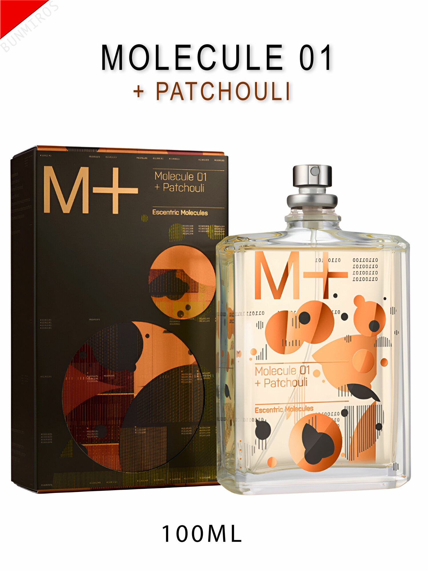Molecule 01 + Patchouli Эксцентрик / унисекс/ молекула 100мл
