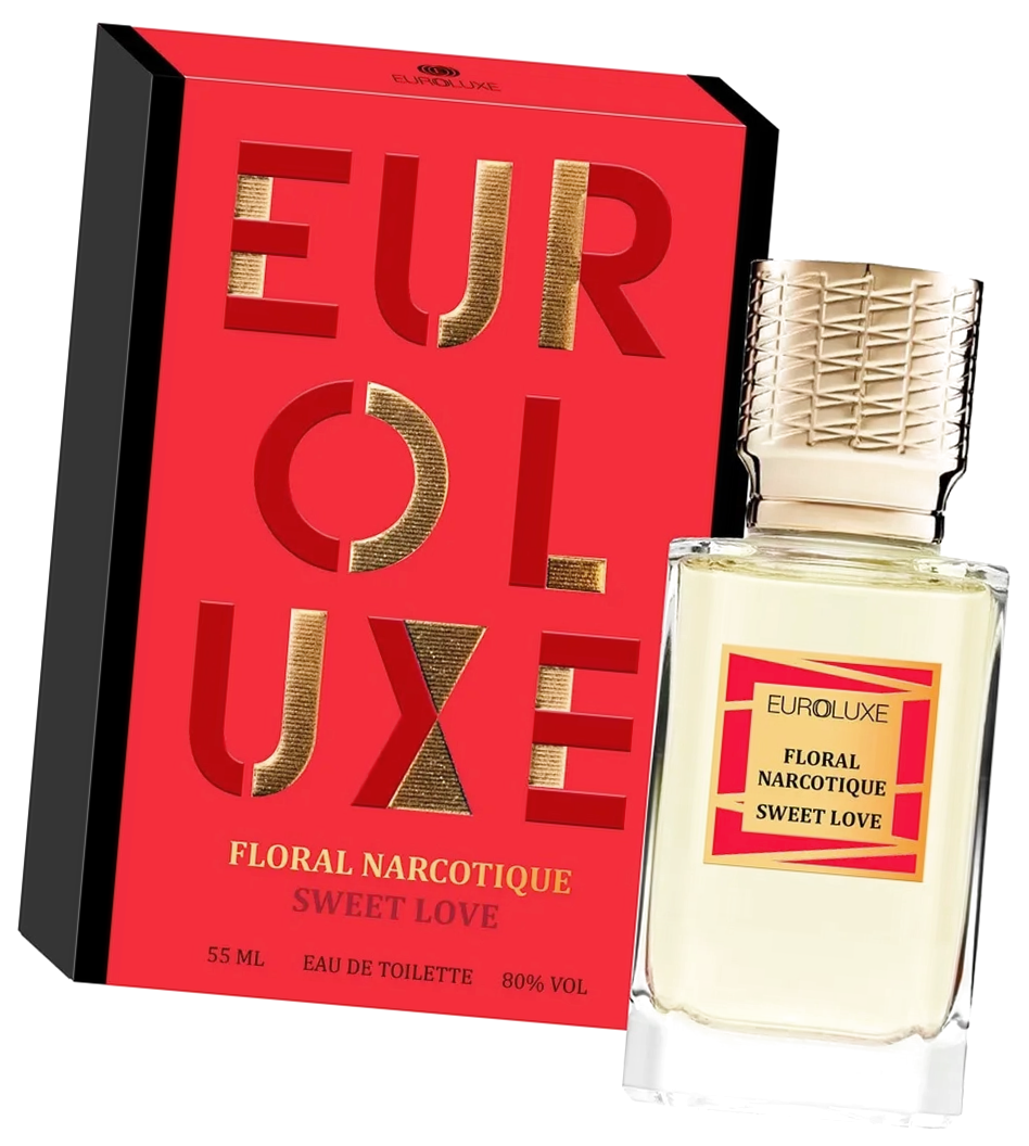Флорал Наркотик Свит Лав - женская туалетная вода Euroluxe Floral Narcotique Sweet Love 55 мл