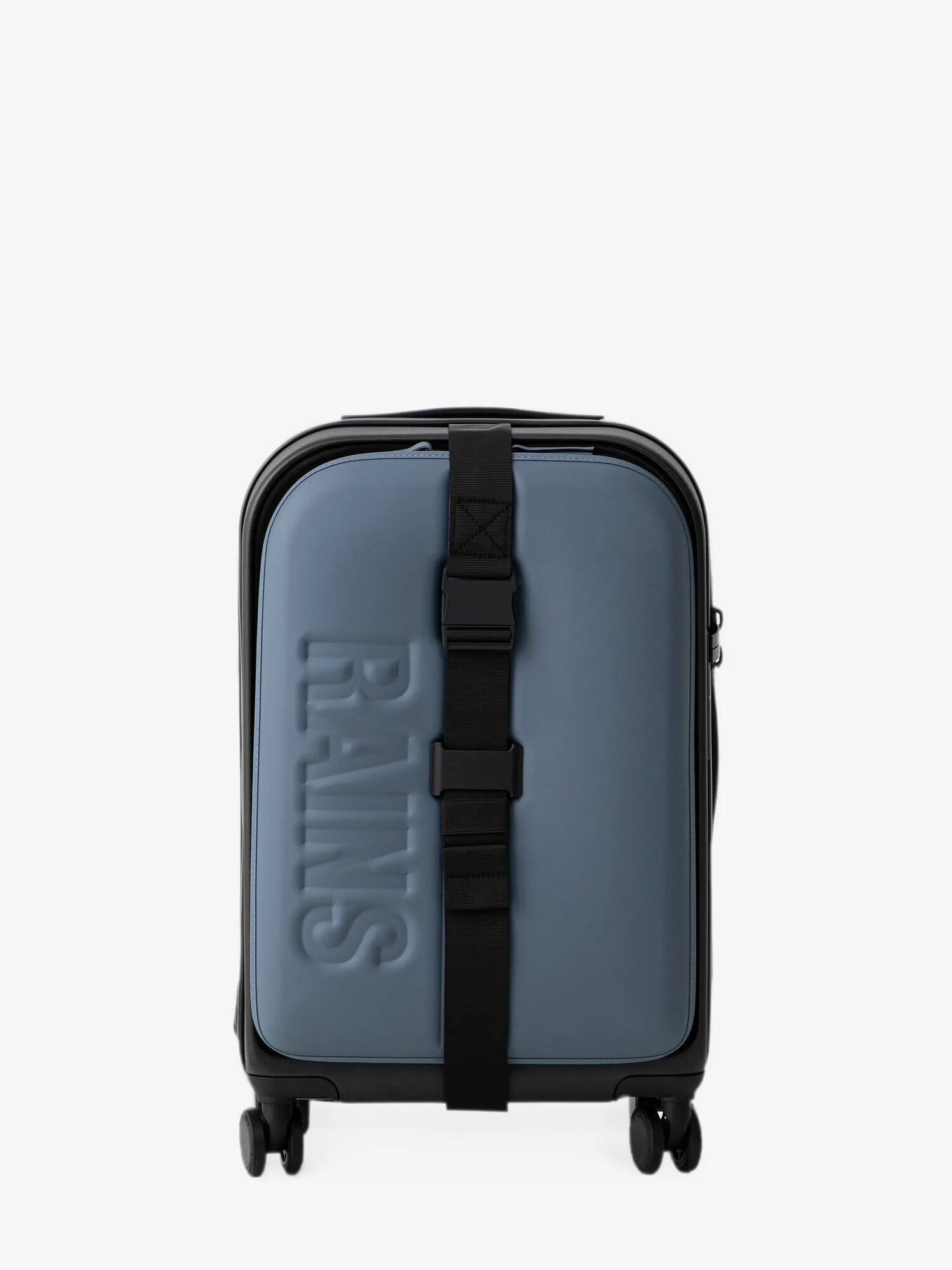 Сумка RAINS Logo-embossed buckle-strap suitcase