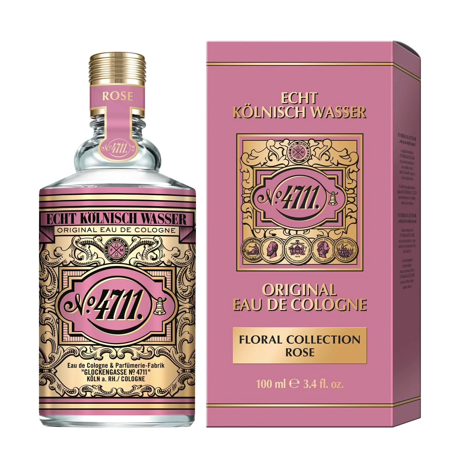 4711 Rose Eau De Cologne духи унисекс 100 мл / 47 11 Роза одеколон