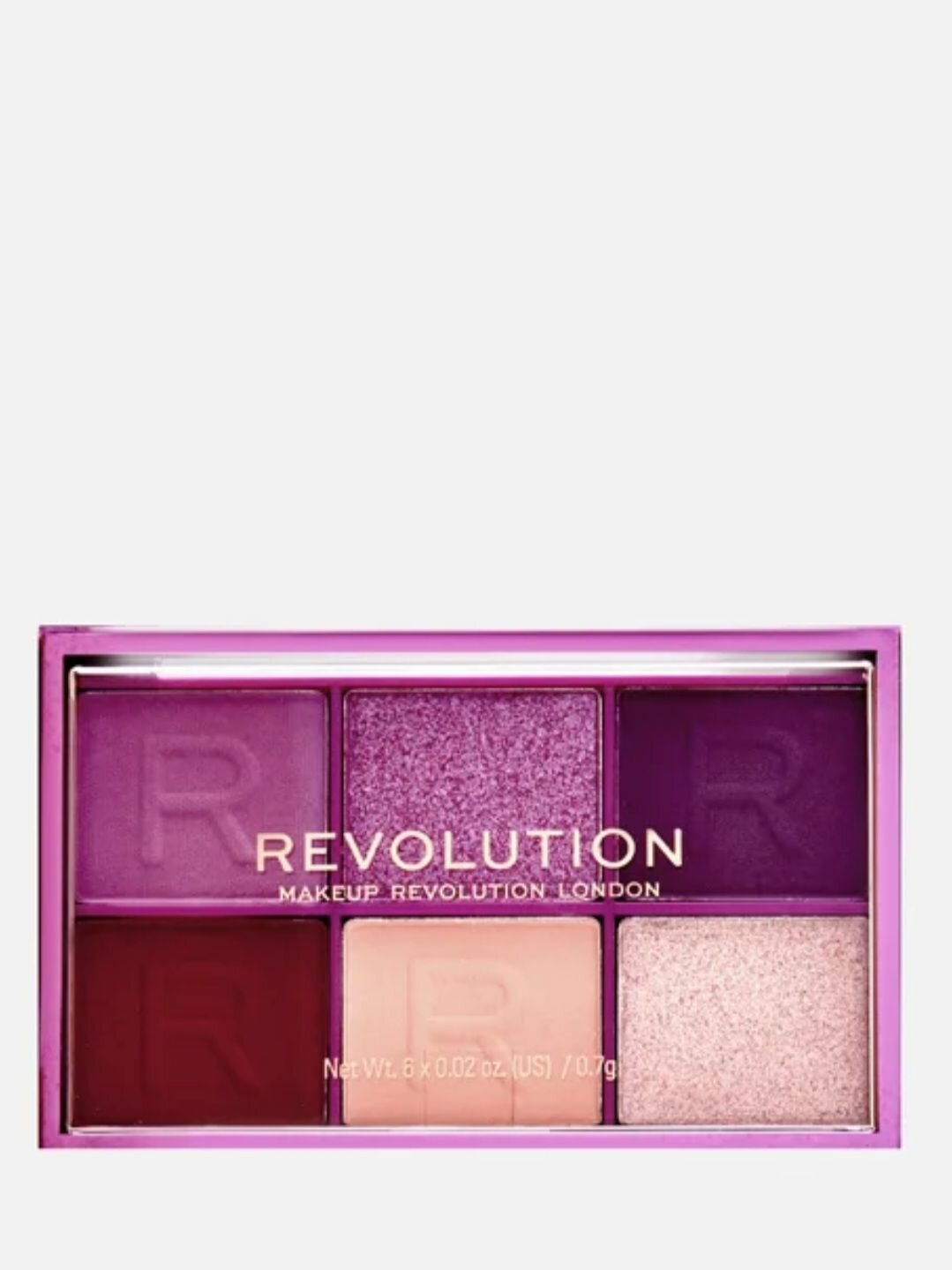 Палетка теней для век MAKEUP REVOLUTION mini colour reloaded Purple Please