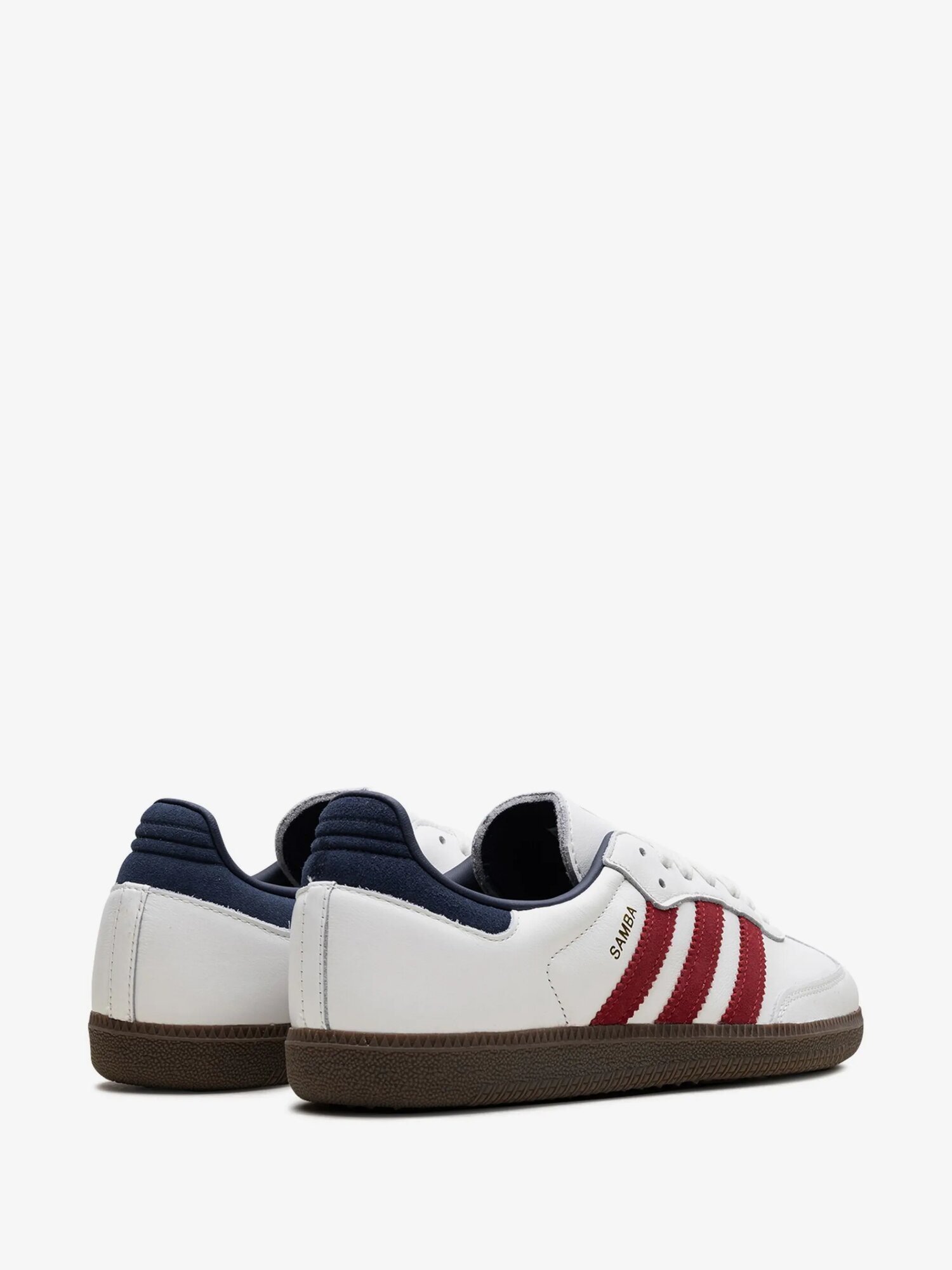 Кроссовки adidas Samba OG, размер 9 US, белый — фото 1