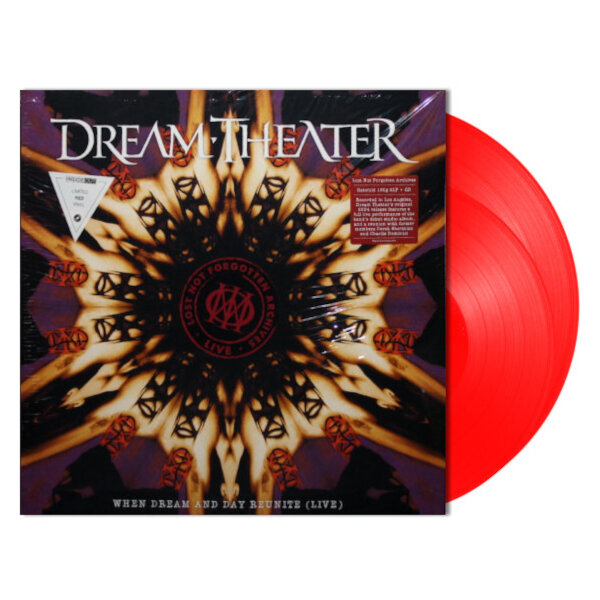Расширенное издание Dream Theater — Lost Not Forgotten Archives - When Dream And Day Reunite (Live)(Coloured Vinyl)(2LP+CD)