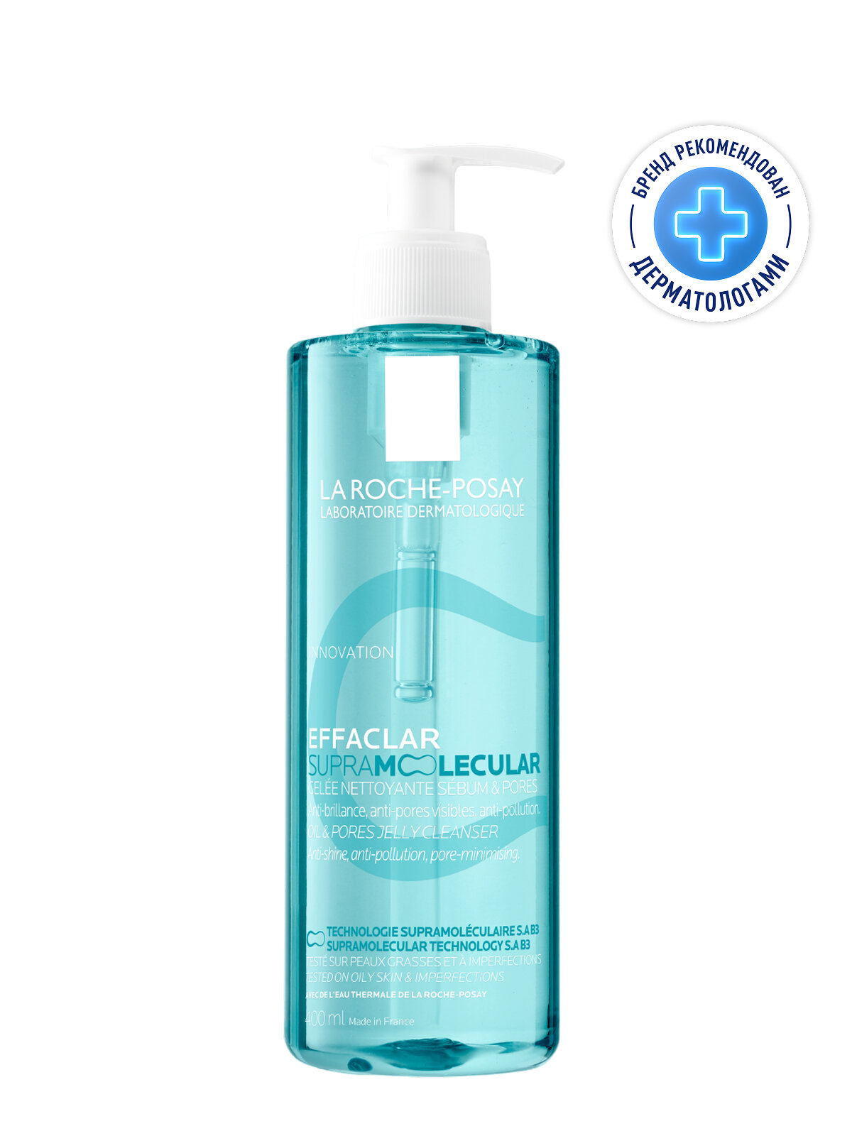 La Roche-Posay Effaclar SUPRA Гель очищающий, 400 мл