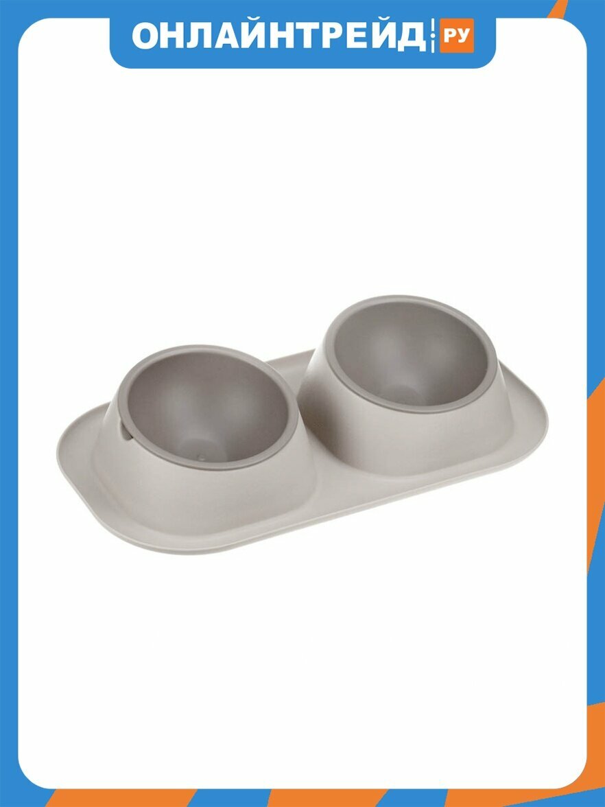 Миска Idea для животных твикс мини М 1812 капучино